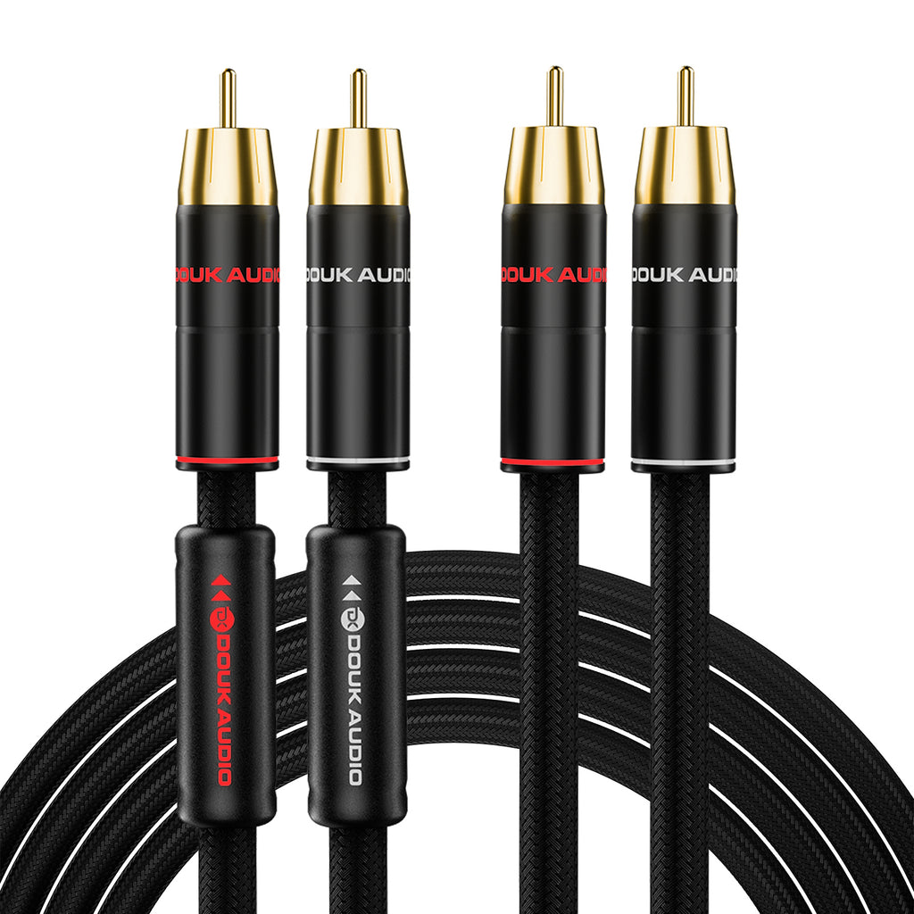 Douk Audio 3.5mm to RCA Cable HIFI RCA Male to AUX Stereo Cable