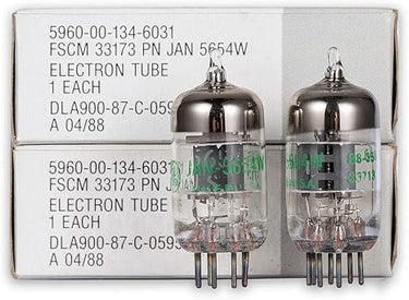 Matched Pair 7-Pin GE JAN 5654W Vacuum Tubes Upgrade for 6AK5/6J1/6Ж1 ...