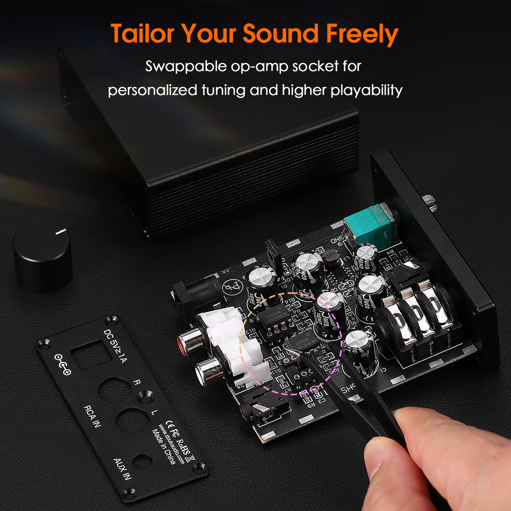 Nobsound P10 Mini Headphone Amplifier HiFi Stereo Preamp – Douk Audio