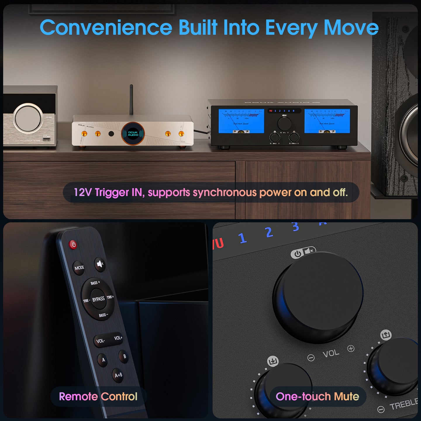 Douk Audio G7 2.0/4.0 Channel Digital Amplifier