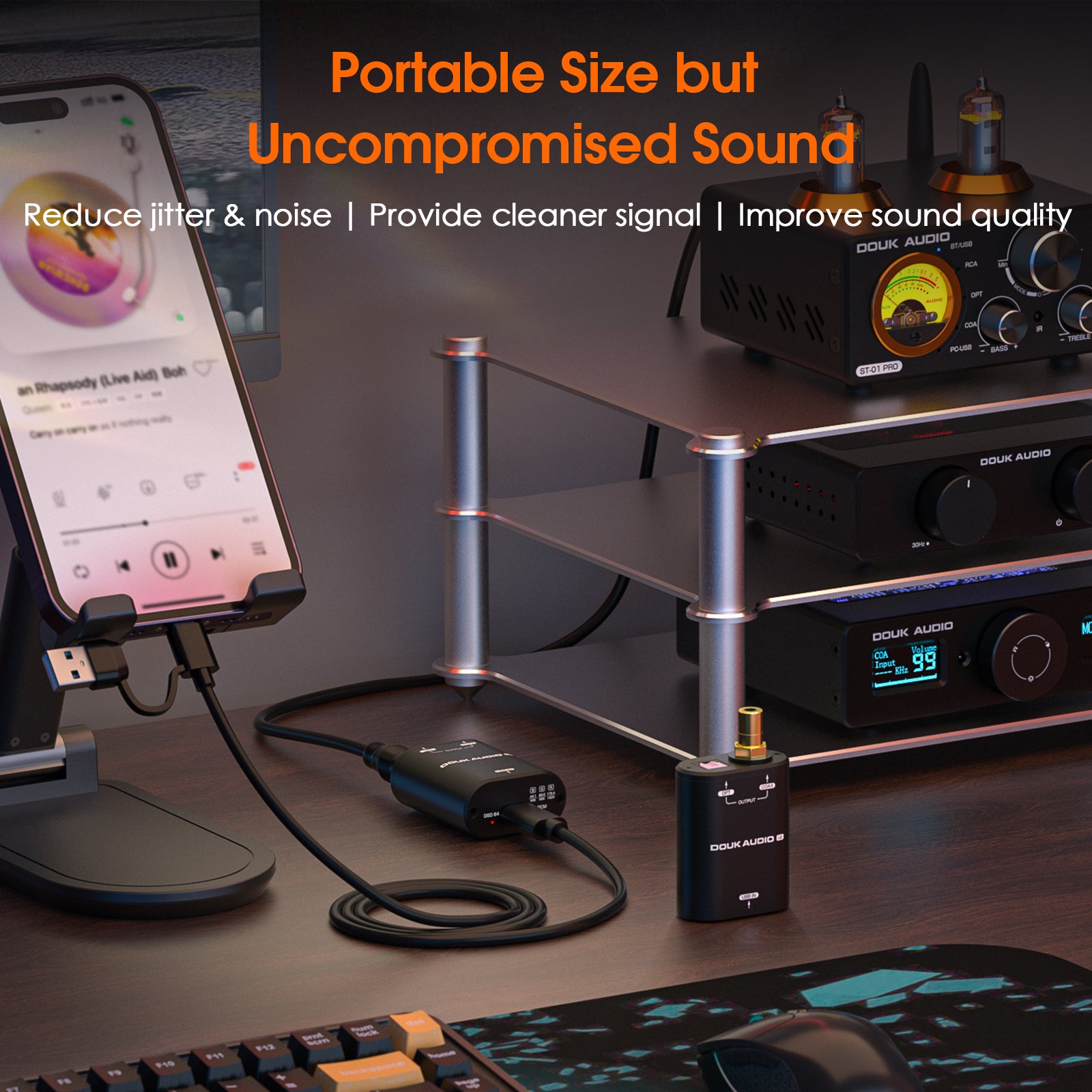 Douk Audio U2 Digital Interface DDC with XMOS XU316 USB to SPDIF Conve
