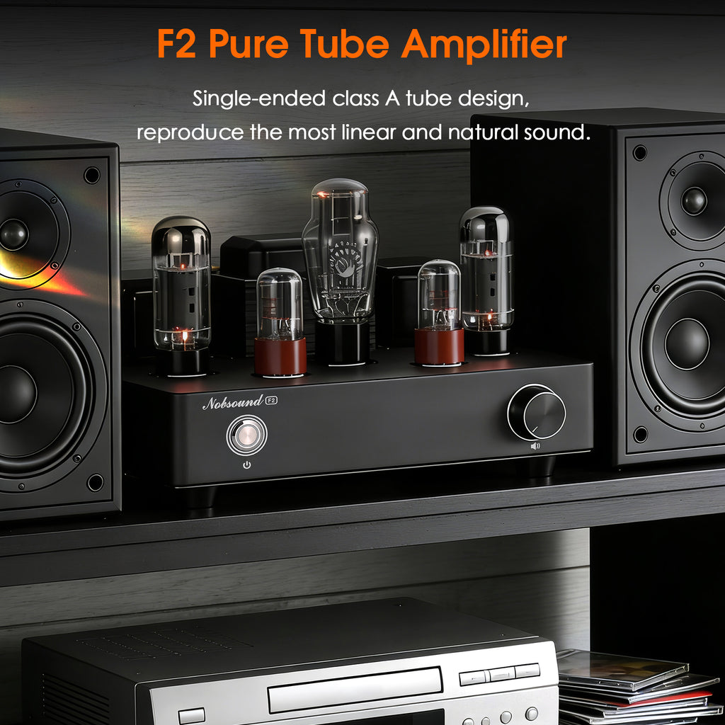 Nobsound F2 HiFi Single-Ended Class A Tube Amplifier – Douk Audio