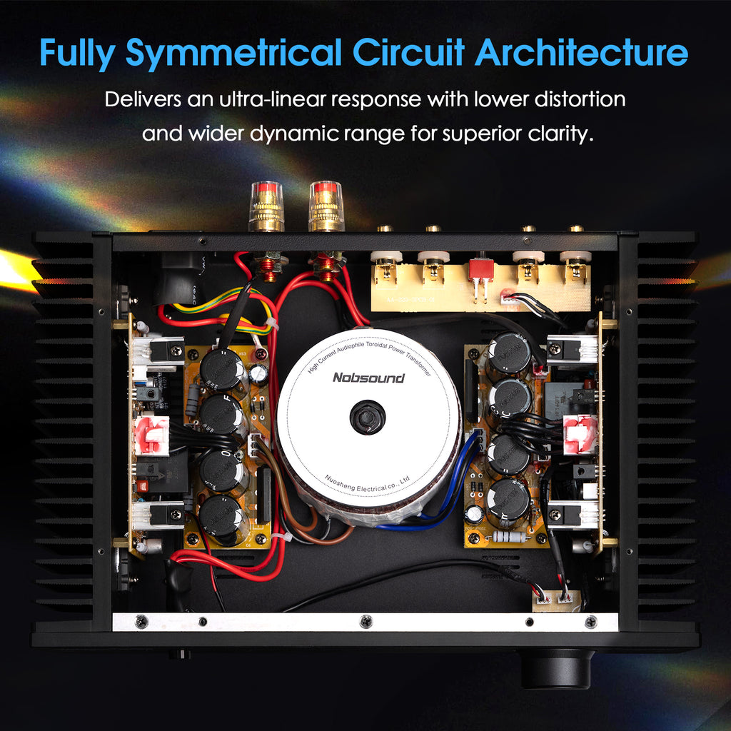 Nobsound NS-02G PRO HiFi Single-Ended Class A Stereo Amplifier – Douk Audio