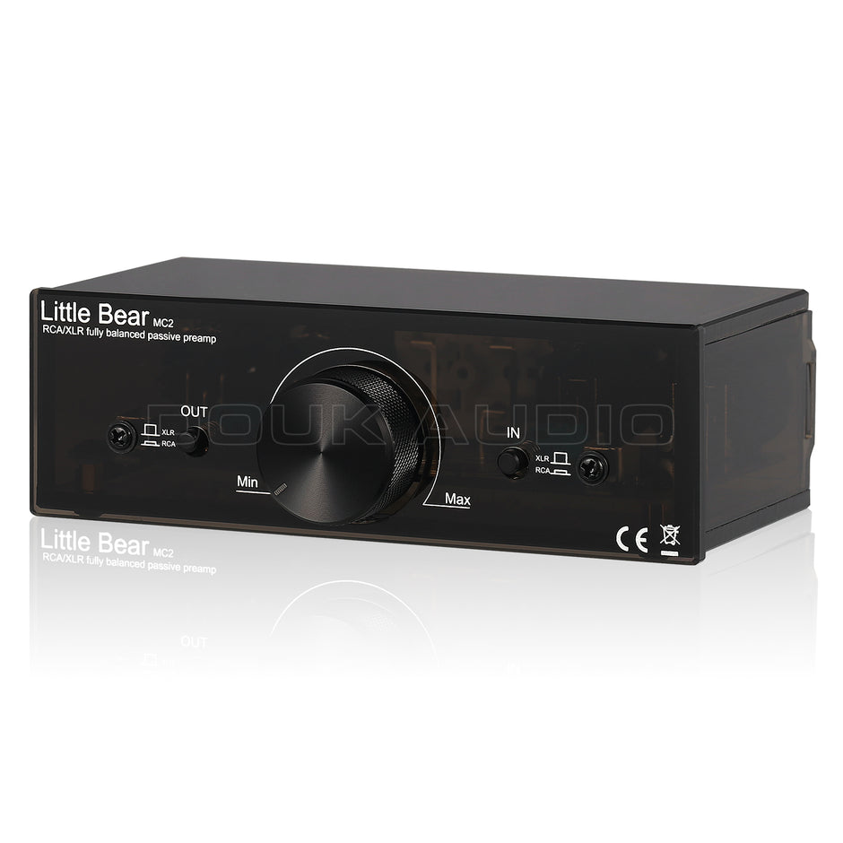 Douk Audio&little bear|Audio Switcher|Analog vu meter|Mini-portable