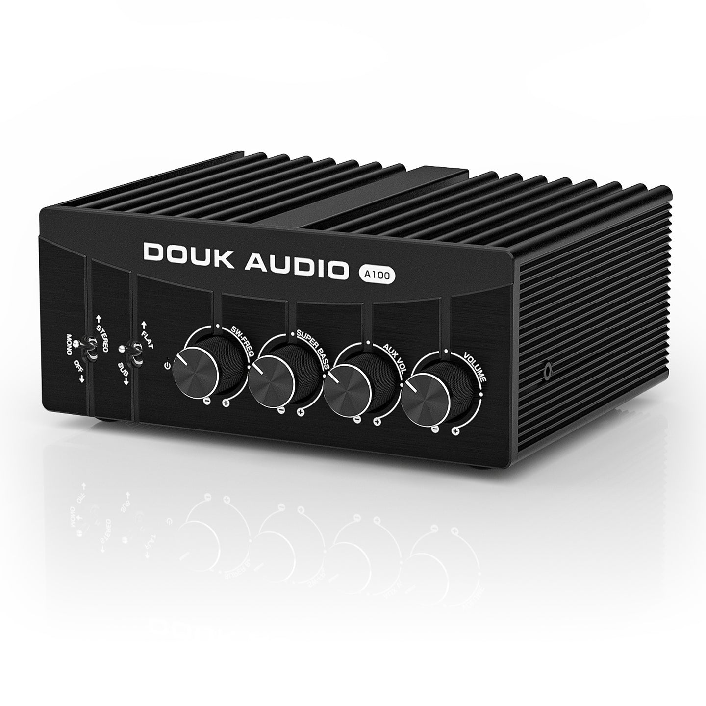 Douk Audio A100 TPA3255 Digital Power Amplifier Mono/Stereo Bass Audio