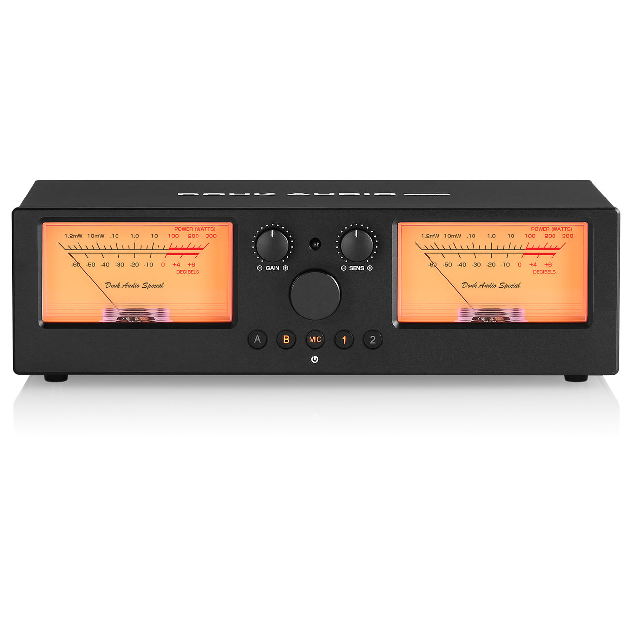 Douk Audio VU3PRO Amplifier/Speaker Selector VU Meter 2-IN-2-OUT Switc